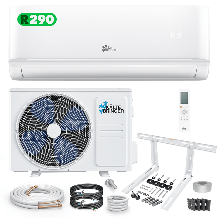 Kältebringer® R290 Propan Split Klimaanlage 12000 BTU (3,5kW)